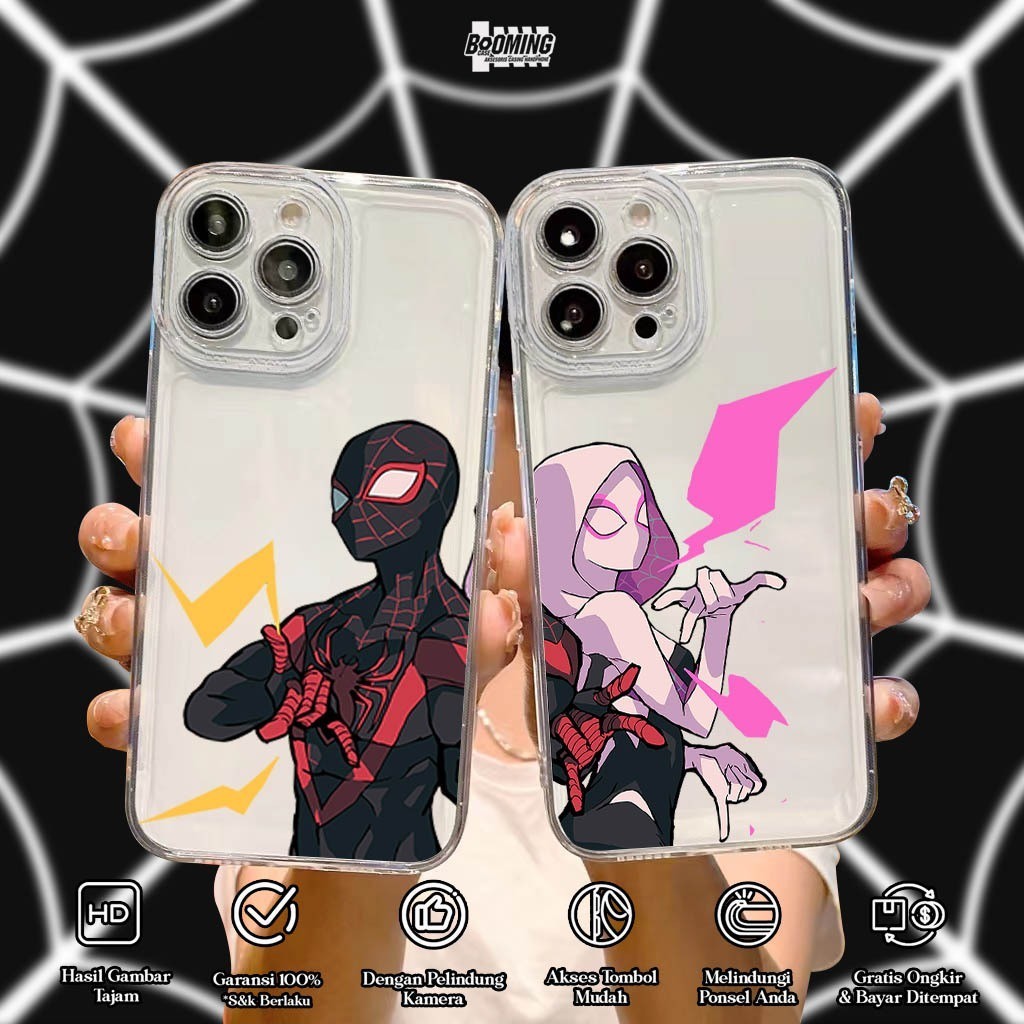Jual Casing ponsel anti jatuh TPU Spider-Man cocok untuk iphone 15 pro ...