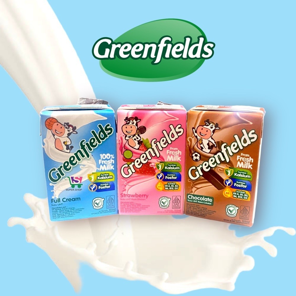 Jual Greenfields UHT Milk 105ml | Shopee Indonesia