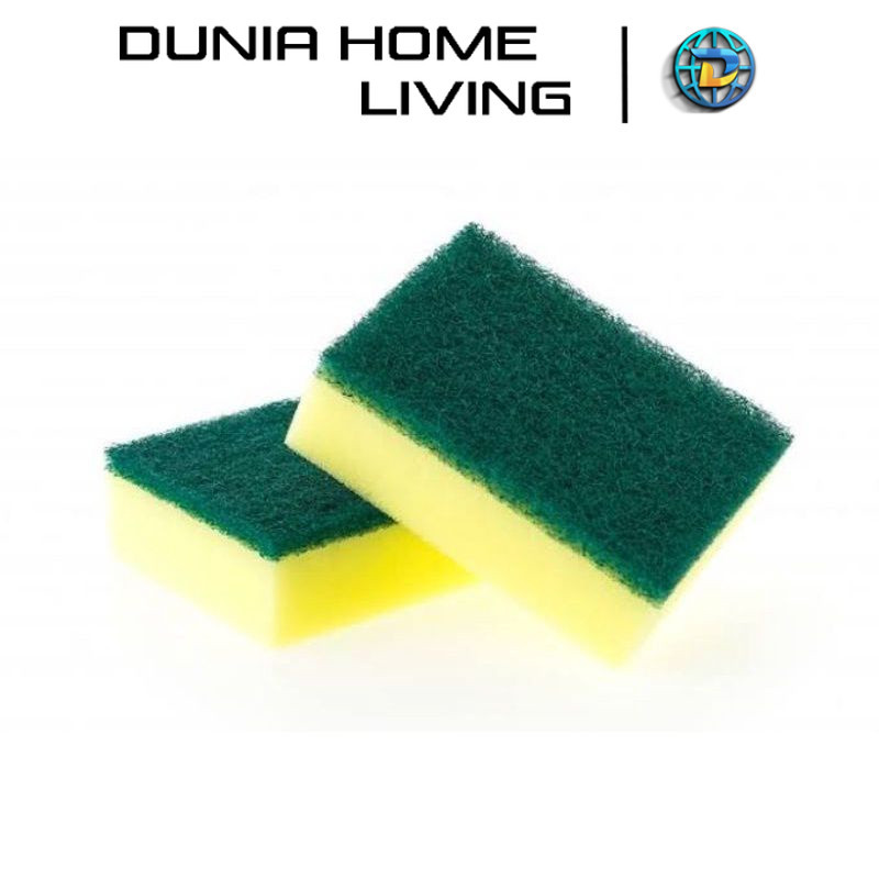 Jual DHL PAKET 5PCS Spon Busa Cuci Piring Kuning Busa Kering Spons ...