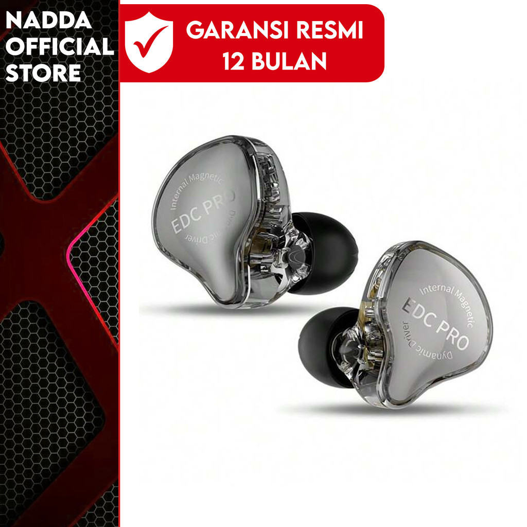 Jual KZ EDC Pro Dynamic Driver Professional High Sensitivity and Large ...