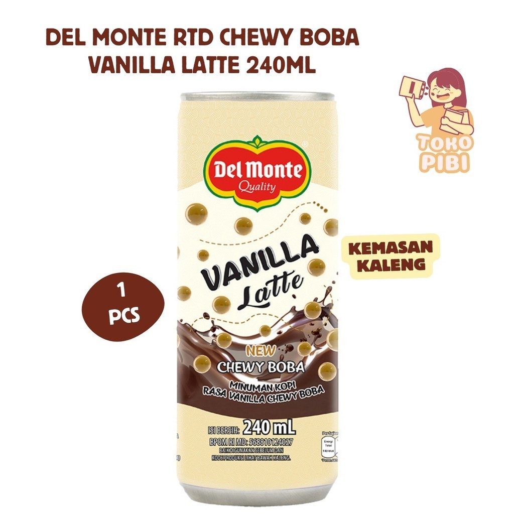 Jual Del Monte Boba RTD Drinks 240ml | Shopee Indonesia