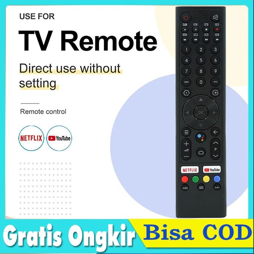 Jual Remot Remote TV Changhong LCD LED Android Smart TV L32H7 | Shopee ...