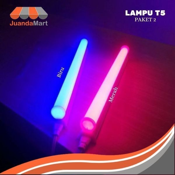 Jual PAKET 2 LAMPU TL TINGGAL PAKAI T5 LED NEON 6 10 14 18 Watt// HUT ...