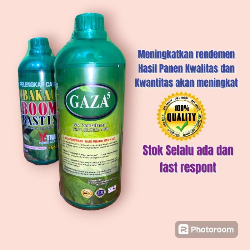 Jual Pupuk Cair GAZA TEMBAKAU BOOMBASTIS 1 L nutrisi spesialis tanaman ...