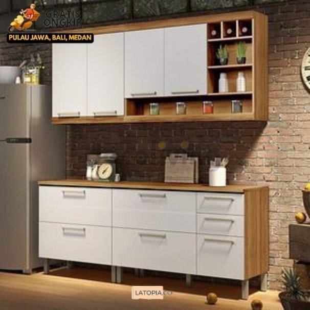 Jual KITCHEN SET ATAS BAWAH PAKET DESAIN APARTEMEN MINIMALIS NON ...