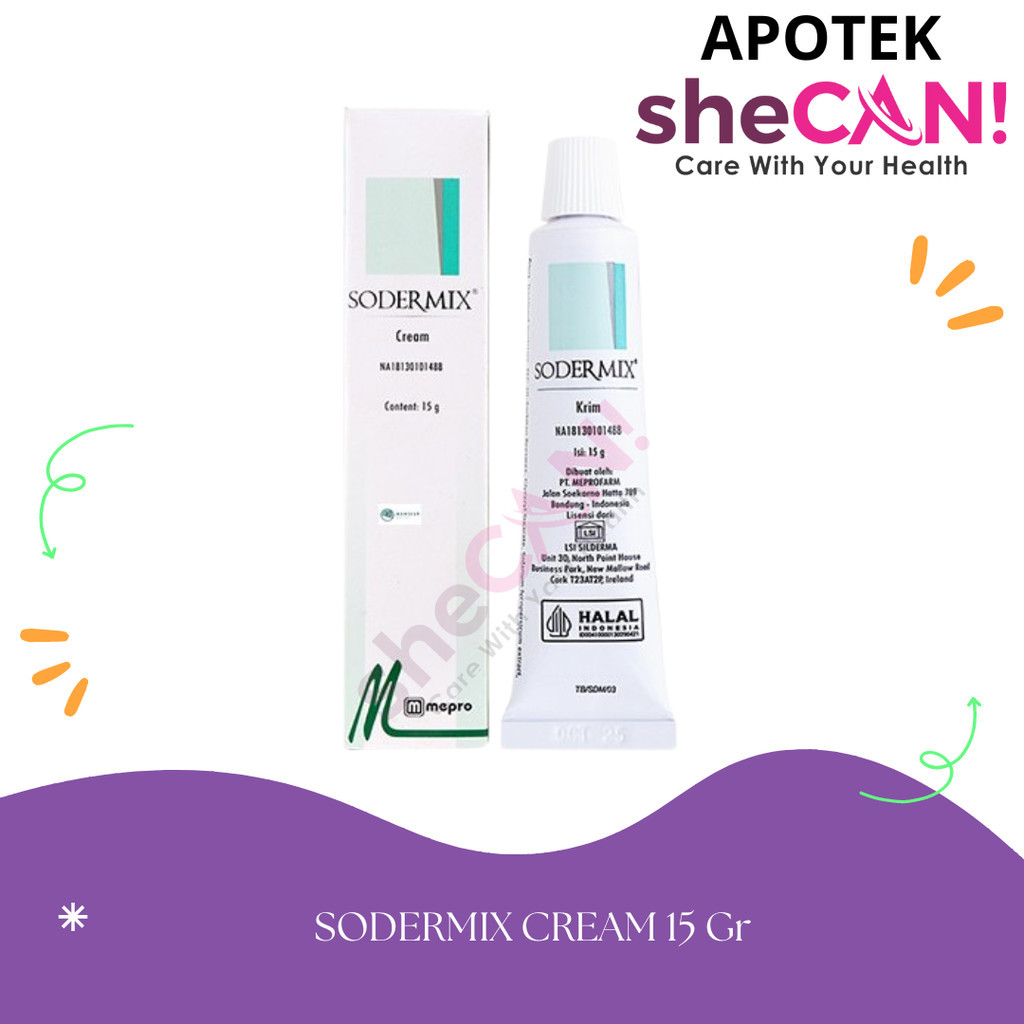 Jual Sodermix Cream // Merawat Scar atau Bekas Luka | Shopee Indonesia