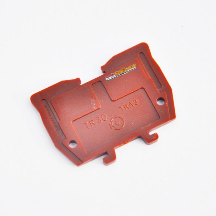 Jual GG99 End Plate untuk Terminal Block TR - 30 Coklat TAB Model ...
