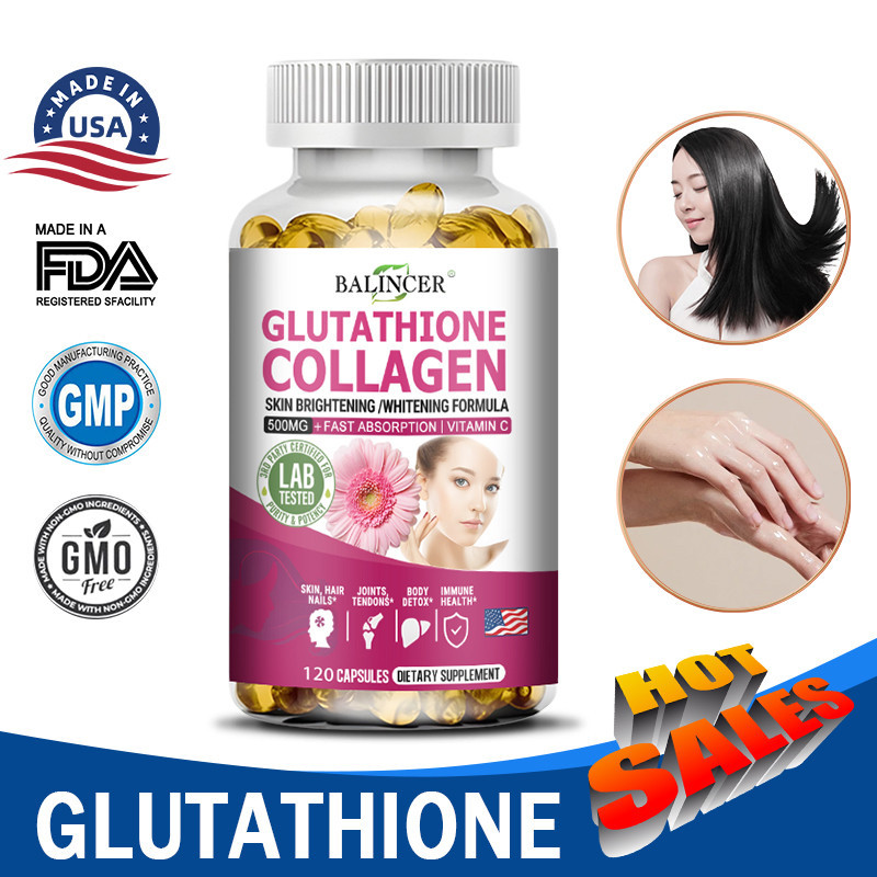 Jual Collagen supplement, brighten skin, hair, nails, skeletal muscles ...