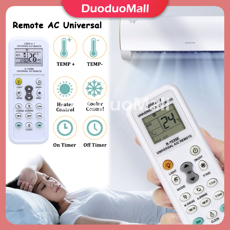 Jual Remote AC Universal/Remot AC Multifungsional | Shopee Indonesia