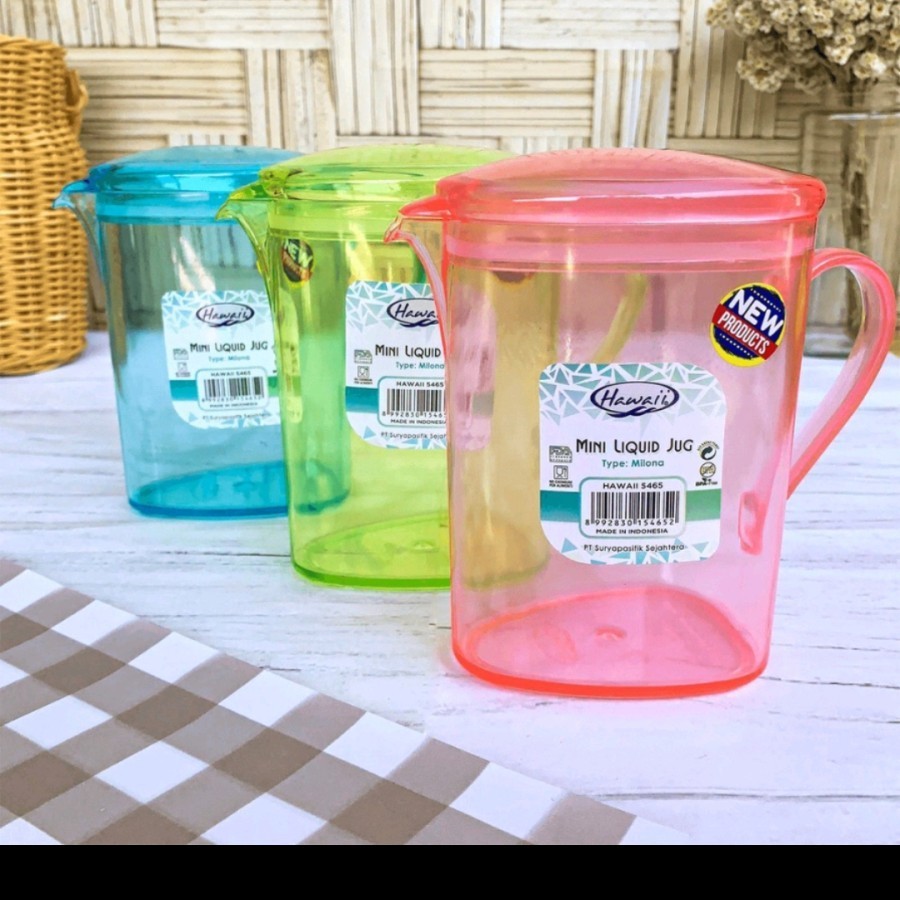 Jual TEKO MINI LIQUID JUG 460 ml - TYPE MILONA - TEKO AIR - WATER JUG ...