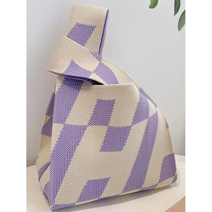 Jual Tote Bag Knitted / Korean Totebag / Korean Bag Kekinian / Tas ...