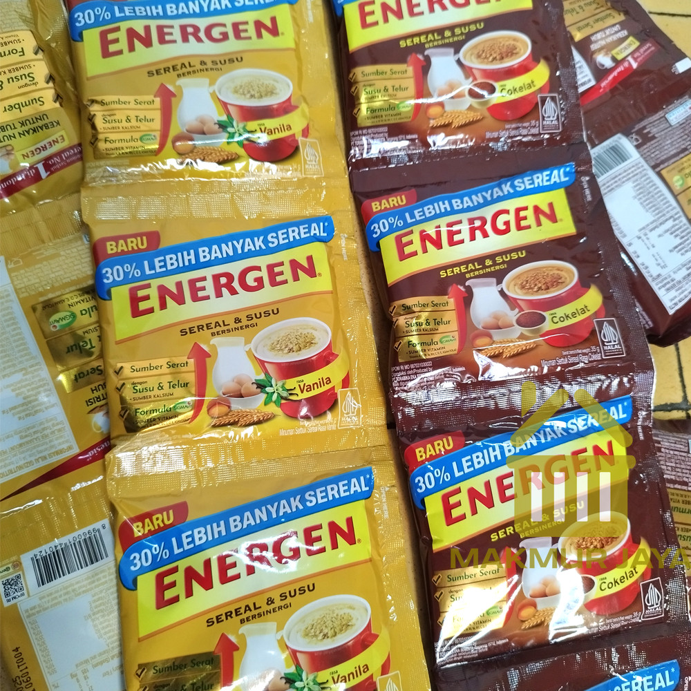 Jual ENERGEN Sereal dan Susu Bersinergi 1 Renteng isi 10 Sachet ...