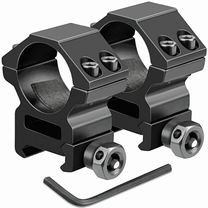 Jual 30mm/25.4mm Riflescope Mount Ring Weaver 11mm/20mm Dovetail ...