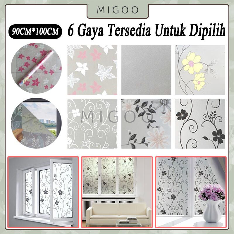 Jual Sticker Kaca Jendela / Sticker Kaca Motif / Sticker Kaca | Shopee ...