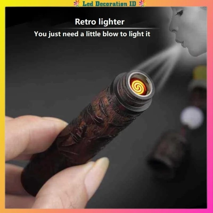 Jual KOREK API ELECTRIK UKIRAN KAYU CAS USB / KOREK API LIGHTER ...