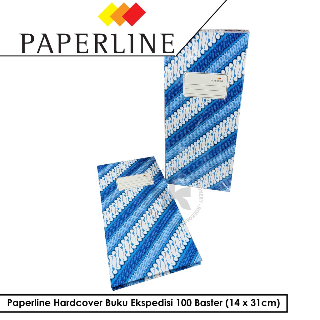 Jual Paperline Hardcover Buku Ekspedisi 100 Baster (14 x 31cm) | Shopee Indonesia