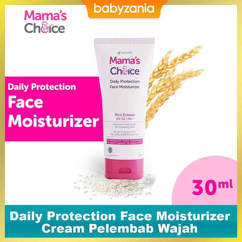 Jual Mama's Choice Daily Protection Face Moisturizer Sunscreen SPF 20 ...