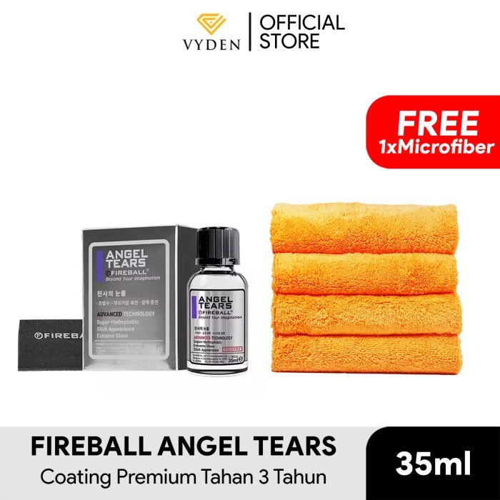 Jual FIREBALL ANGEL TEARS 35ML Coating Premium Tahan 3 Tahun Efek Daun ...