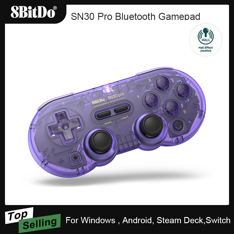 Jual AKNES 8BitDo SN30 Pro Game Controller for Nintendo Switch Android MacOS Steam Windows PC ...