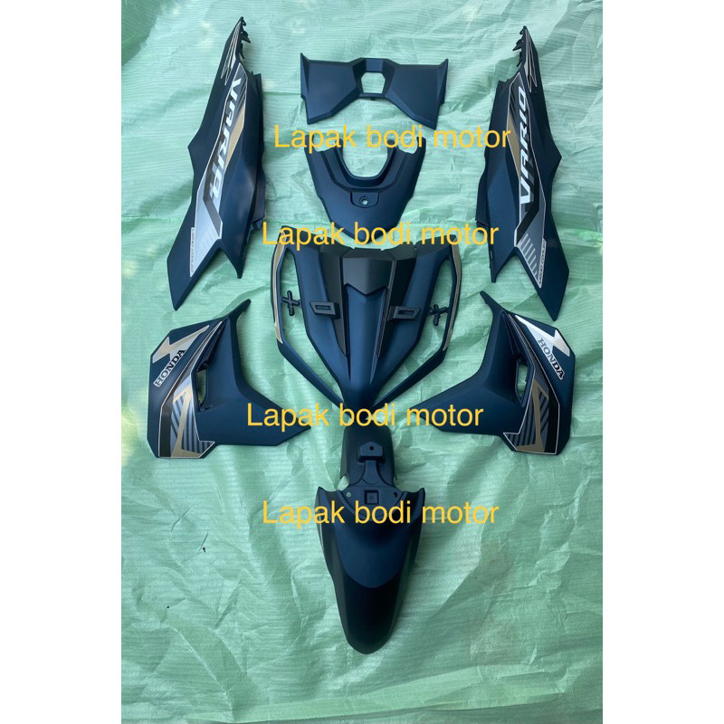 Jual full bodi body set bodi vario 125 new 2023,2024 gen2 biru doff ...
