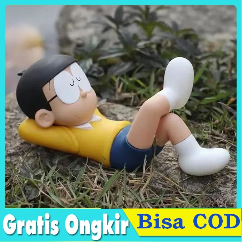 Jual Mainan Static Figure Sleeping Nobita Nobita Tidur Doraemon Figure ...