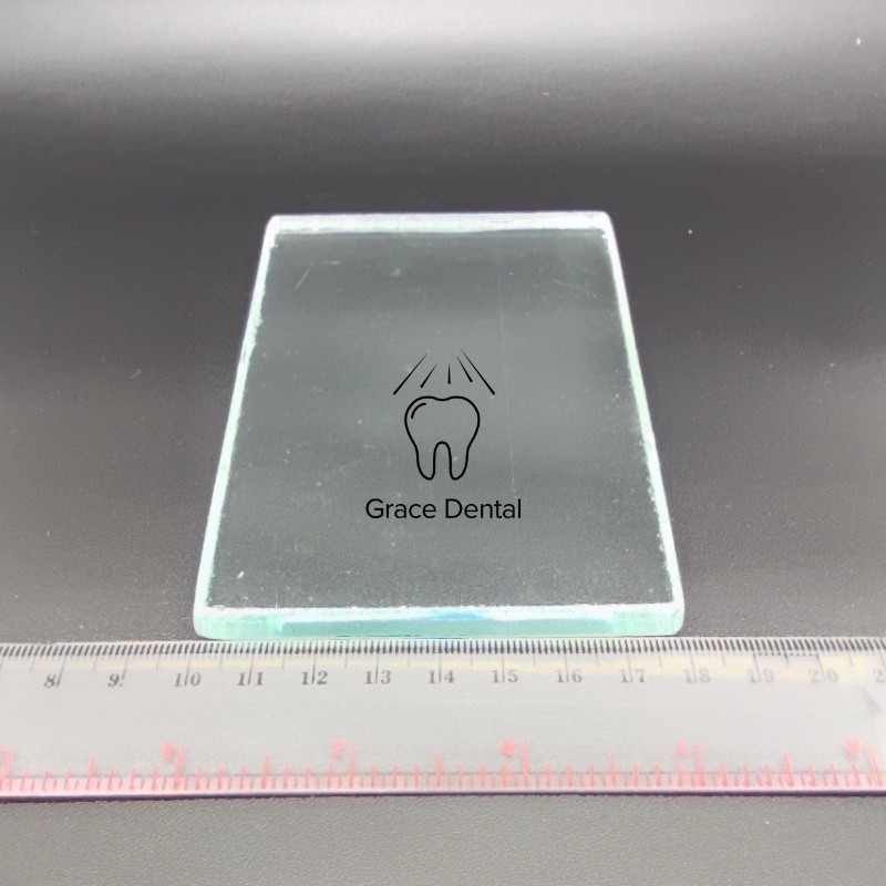 Jual Glass Plate Dental 8mm / Mixing Slab / Kaca Bening Dental Tebal ...