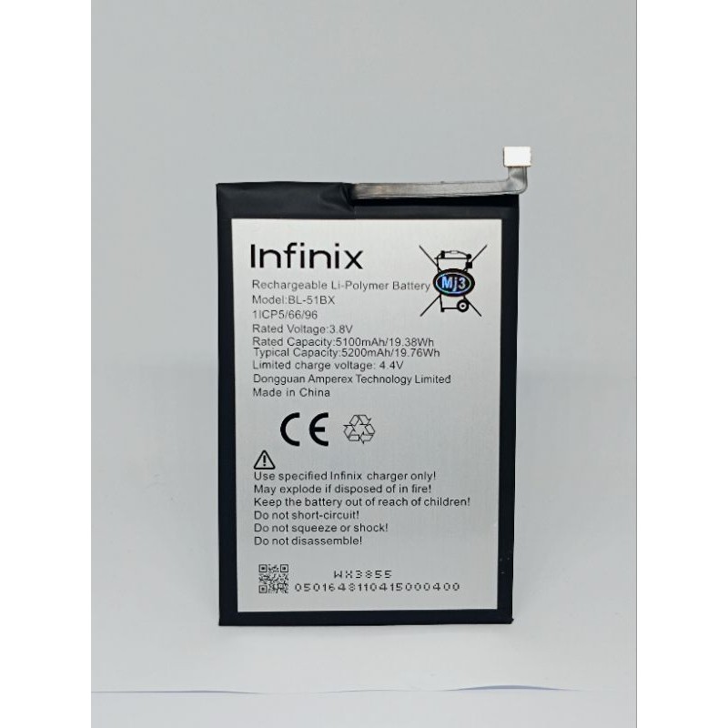 Jual Baterai INFINIX NOTE 8i X683 X683B BL-51BX ORI / Battery Batteray Batere Batrai Batre Btr ...