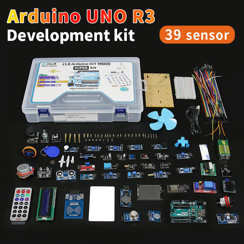 Jual arduino uno r3 development board programming robot Learning Suite ...