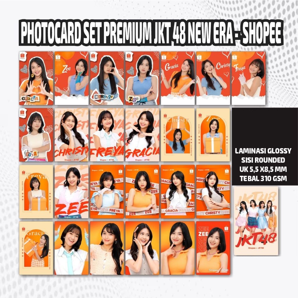 Jual KOLEKSI FOTO CARD PHOTOCARD JKT48 25PCS SHOPEE EDITION GAMBAR HD SUPER GLOSSY | Shopee ...