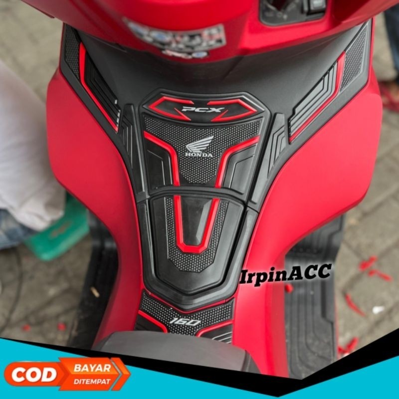 Jual Tank pad PCX 160 Karet / Tankpad karet premium Timbul New PCX 160 ...