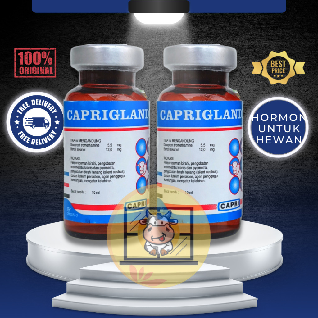 Jual CAPRIGLANDIN INJ 10 ML - Hormon Sinkronisasi Estrus Sapi Kambing ...