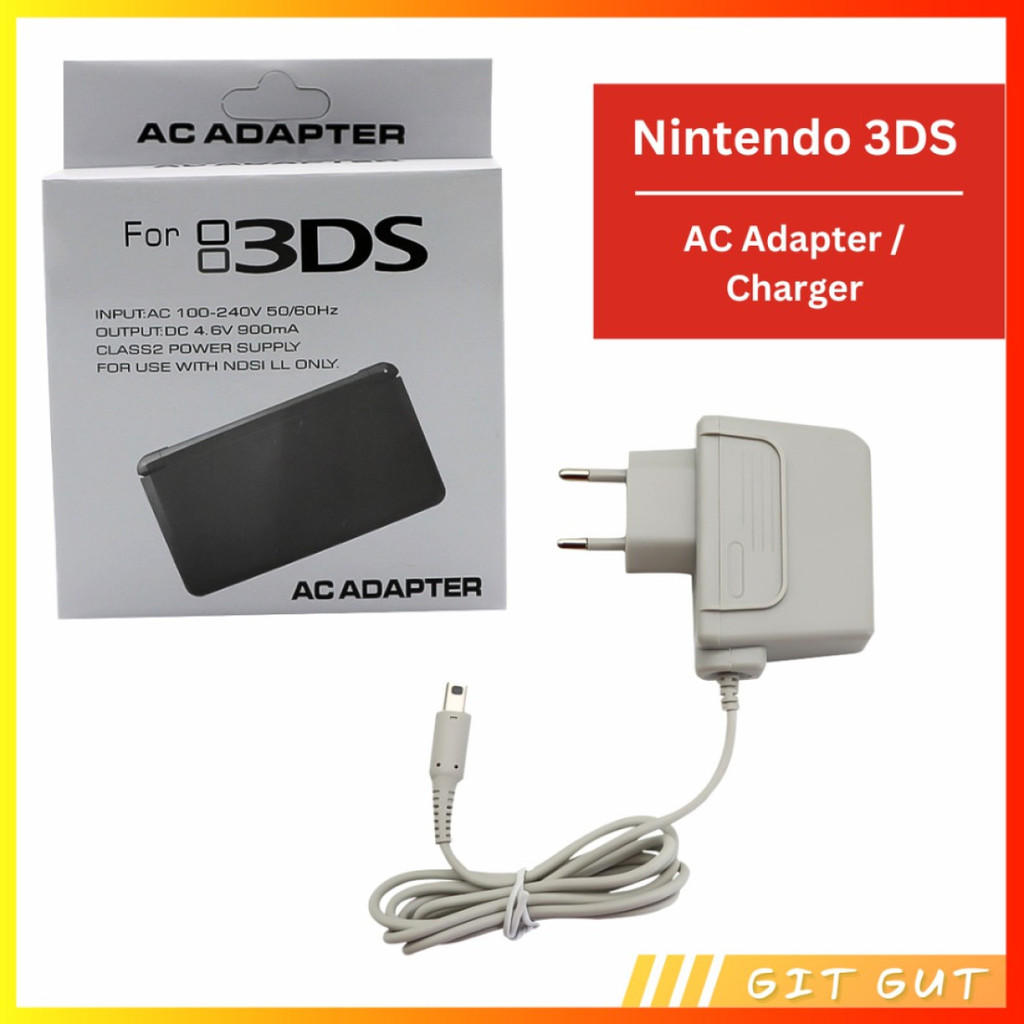 Jual Charger Charging AC Adapter Nintendo Old New 2DS 3DS NDSI DSI XL ...