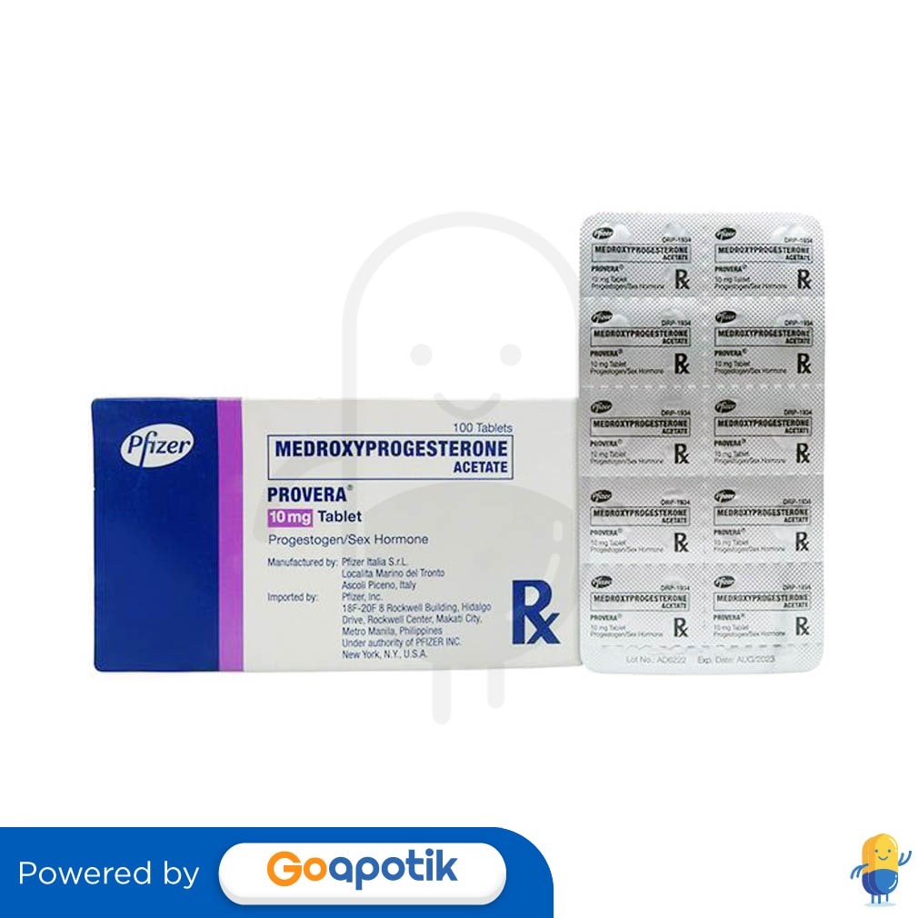 Jual Provera 10 Mg Box 30 Tablet | Shopee Indonesia