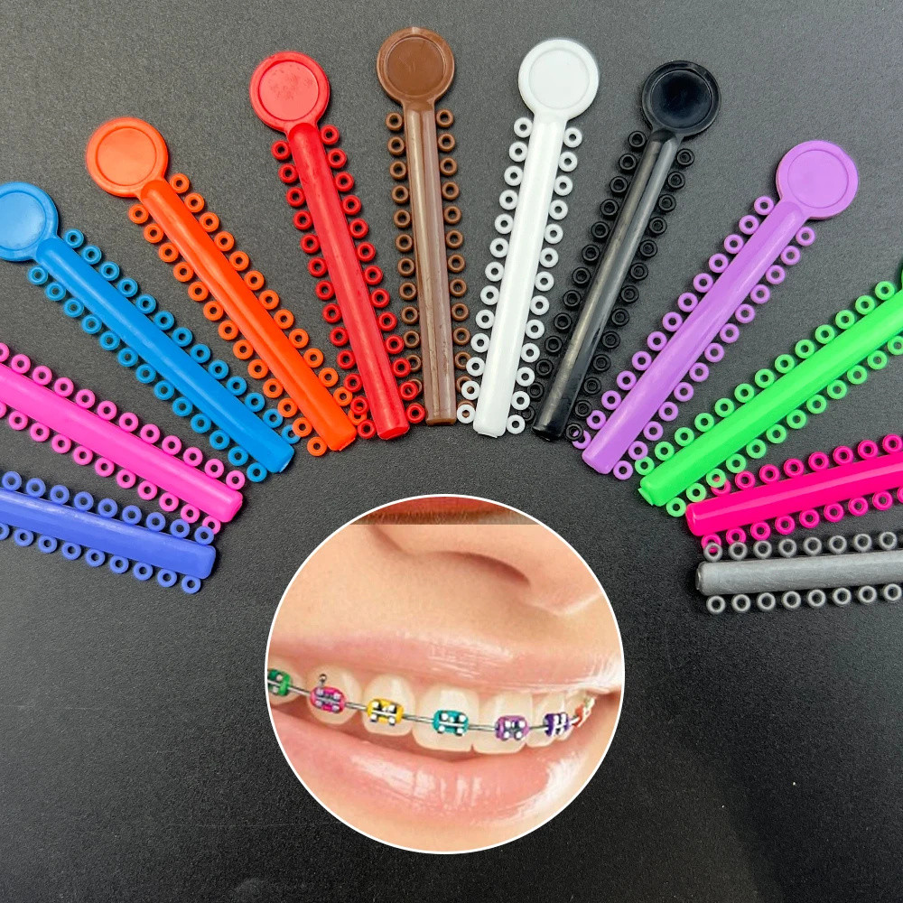 Jual 40Pcs Karet Behel Gigi Motif Power O Ring Bulat PREMIUM TEBAL ...