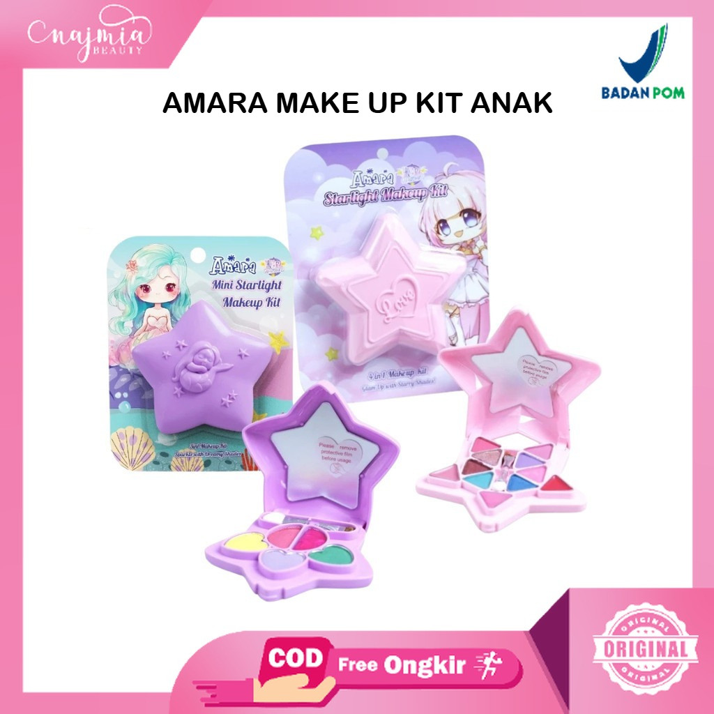 Jual Najmia Ofc Amara Starlight Makeup Kit l Pb Makeup Anak | Shopee ...