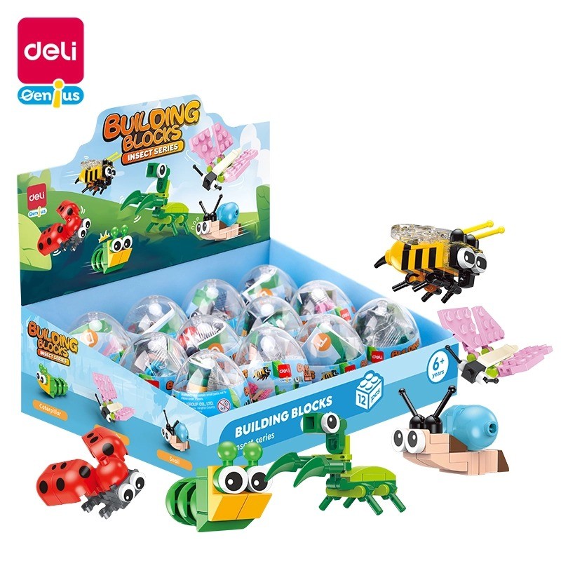 Jual Deli | Building Blocks Series Serangga dan Hewan Genius | EH74X ...
