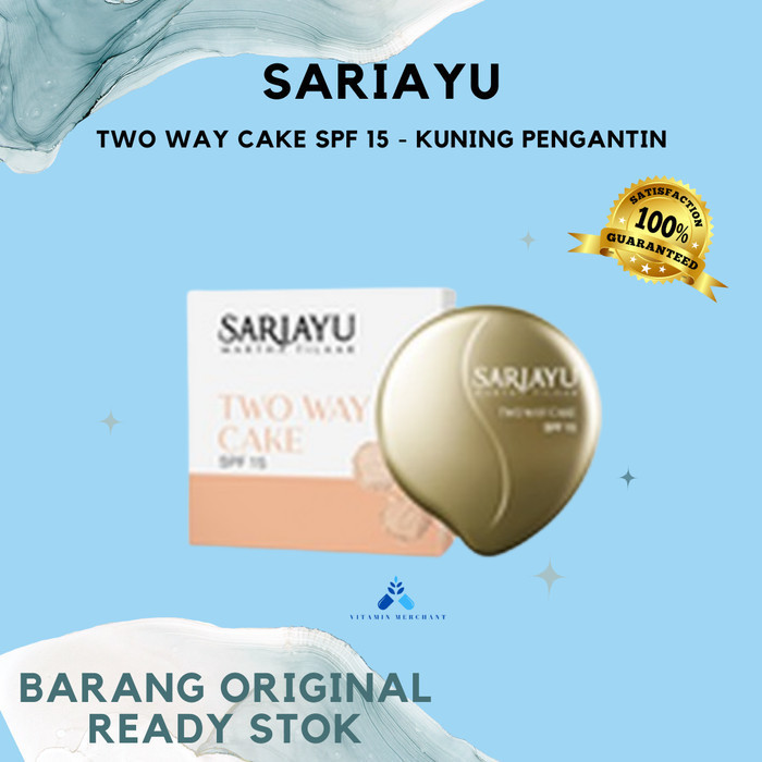 Jual Sariayu Two Way Cake SPF 15 - Kuning Pengantin - vm2 | Shopee ...