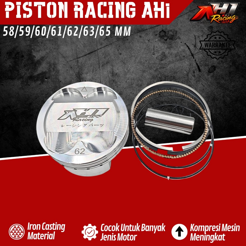 Jual Seker Seher Piston Kit Jupiter MX MX King Vixion Nmax Aerox R15 Xabre Lexi AH1 Racing MX ...