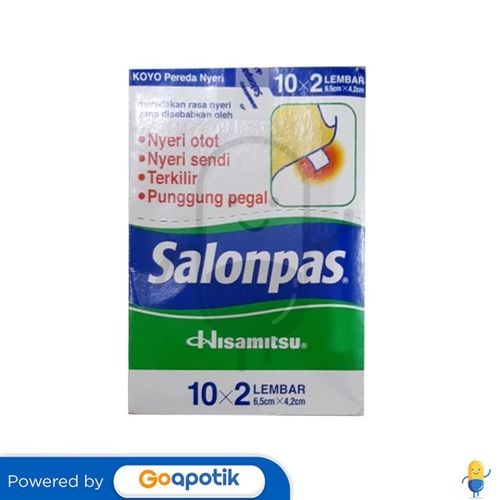 Jual Salonpas Koyo 10 X 2 Lembar Box 10 Sachet | Shopee Indonesia