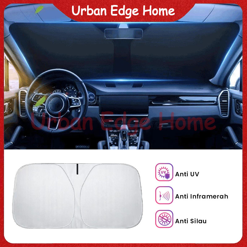 Jual Auto Penutup Kaca Mobil Depan Anti Panas Sun Shield Mobil Cars ...