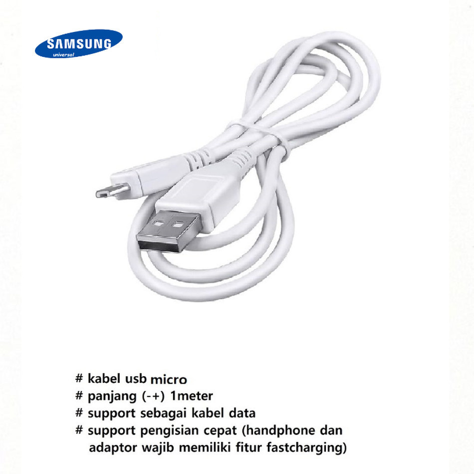 Jual Usb micro kabel charger samsung J7 2015 (SM-J7008 / SM-J700 / SM ...