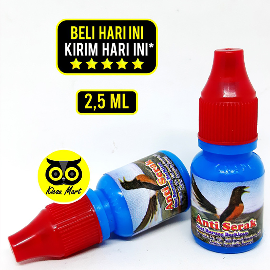 Jual KICAU MART OBAT BURUNG ANTI SERAK DR. EDHI BOEDHI MACET BUNYI ...