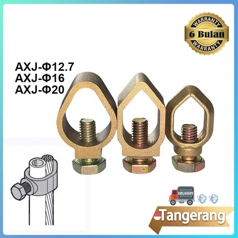 Jual Klem Grounding Rod 1/2" 3/4" 5/8" / Cincin Stik Rod Grounding 1/2 ...