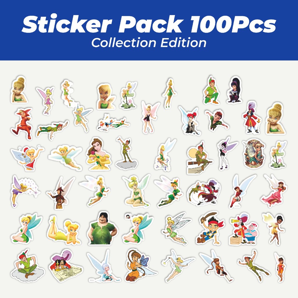 Jual Hot Stiker Tinker Bell V1 Lucu Anti Air Stikers Berperekat ...