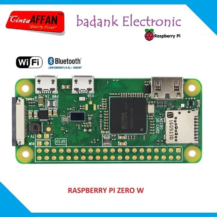 Jual DS99 Raspberry Pi Zero W - Built in Wifi Bluetooth | Shopee Indonesia