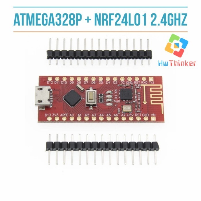 Jual DS99 Nano rf V3.0 ATmega328P + NRF24l01 2.4G kompatibel Arduino Nano V3 | Shopee Indonesia