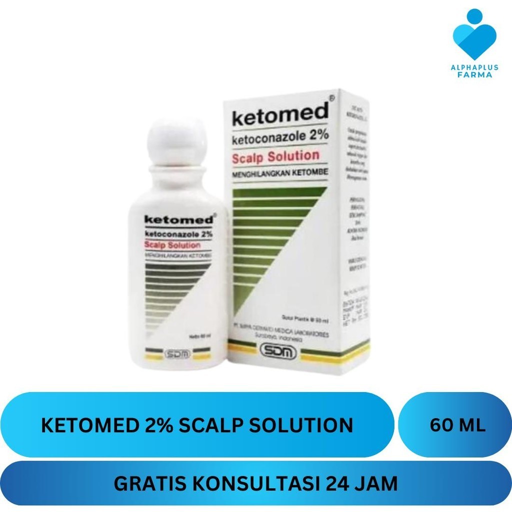 Jual Ketomed Scalp Solution 60 ml / Mengatasi Ketombe Pada Kulit Kepala ...