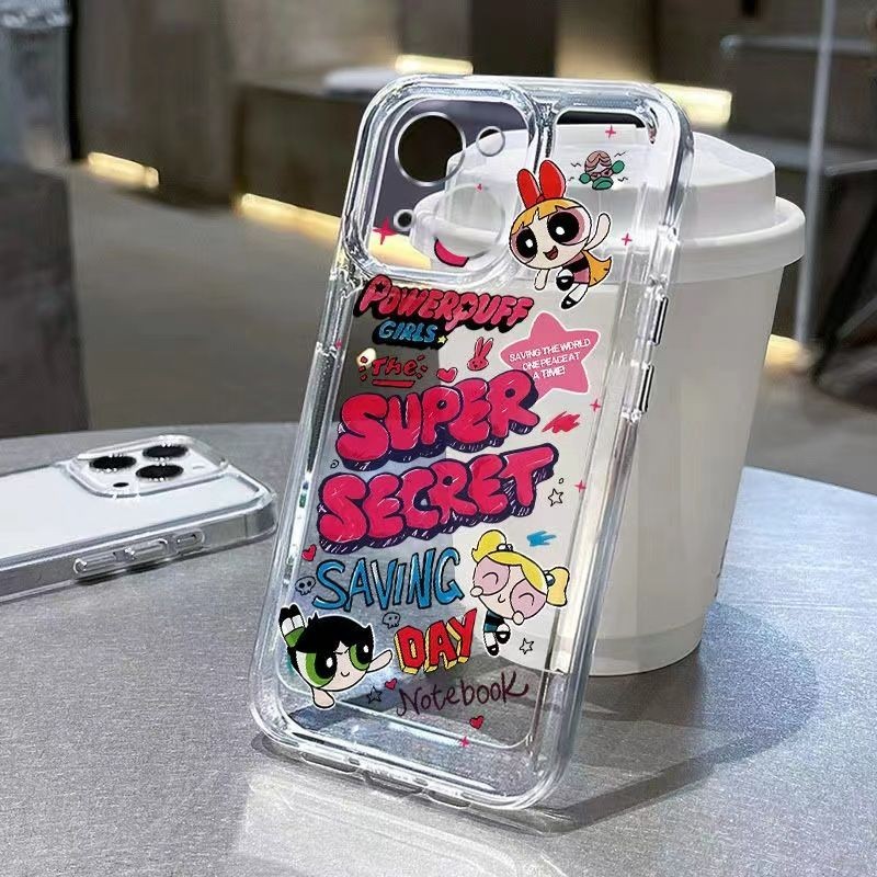 Jual The Powerpuff Girls lucu cewek Case hp iPhone 11 pro max 15 pro ...