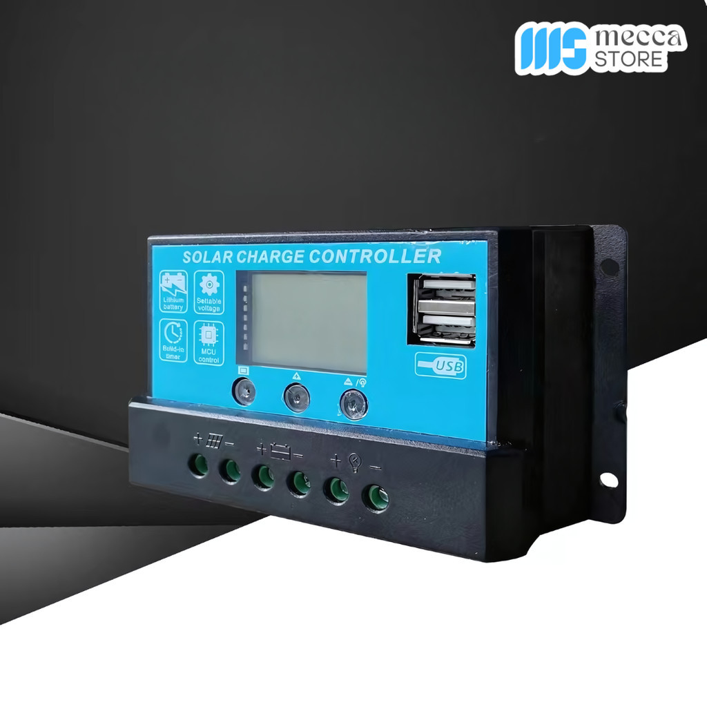 Jual Solar Charge Controller PWM Automatic Recognize 12V/24V 40A | Shopee Indonesia
