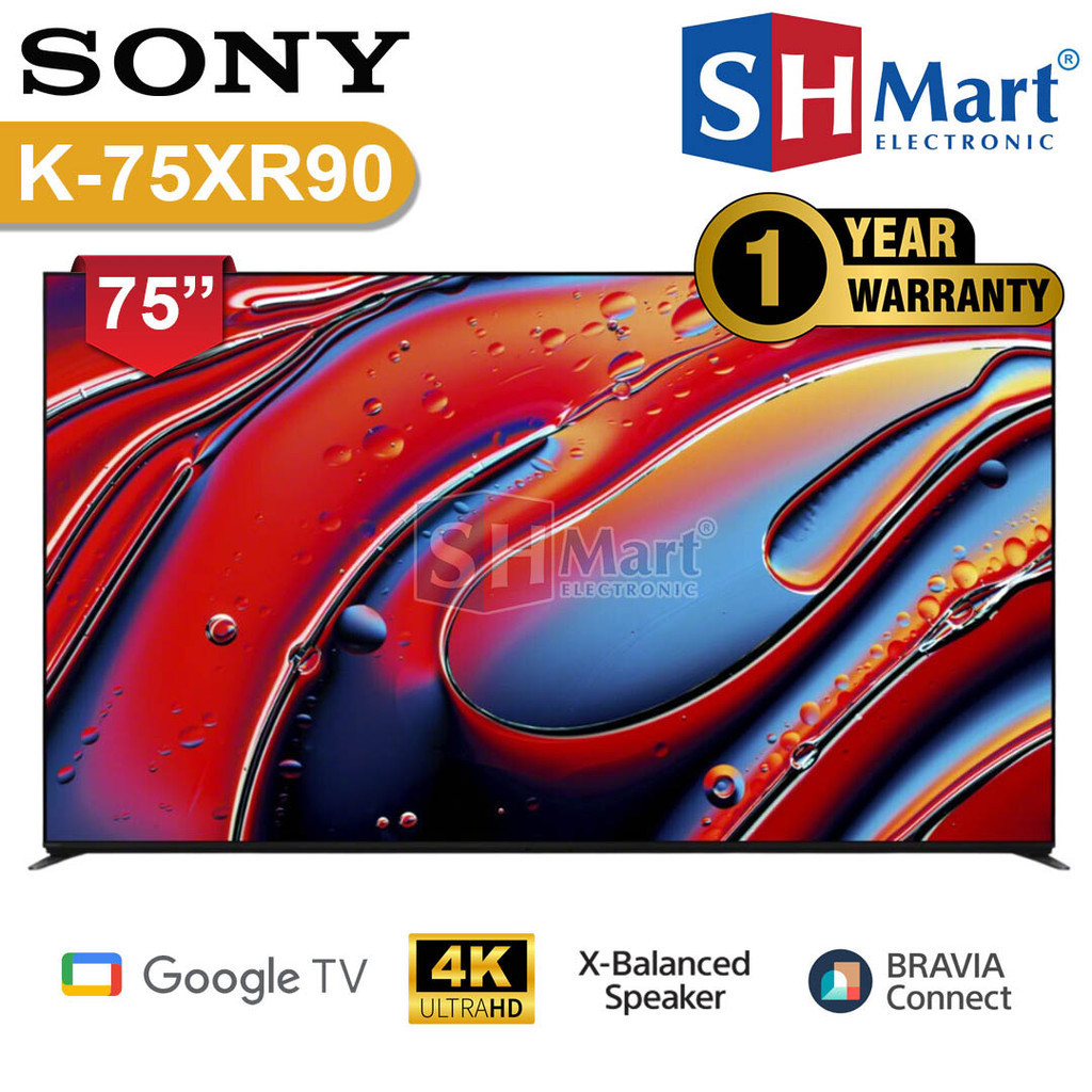 Jual TV SONY 75 INH MINI LED BRAVIA 9 K-75XR90 / K75XR90 4K UHD SMART GOOGLE TV NEW 2024 GARANSI ...
